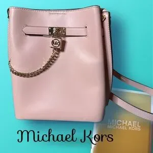 Michael Kors | Bags | Michael Kors Pink Bucket Bag | Poshmark